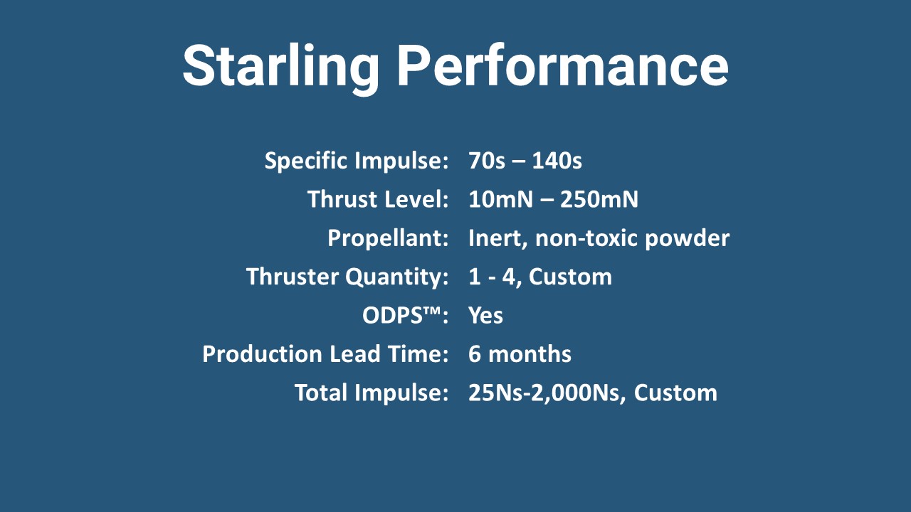 Products | Benchmark Space Systems